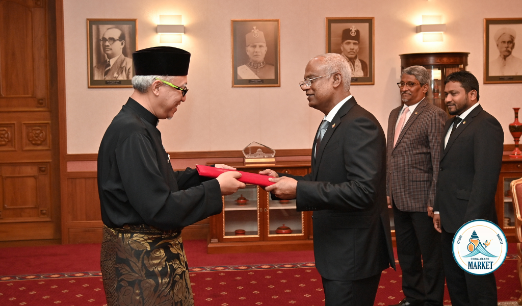 The Malaysian High Commissioner Presents Credentials to the President