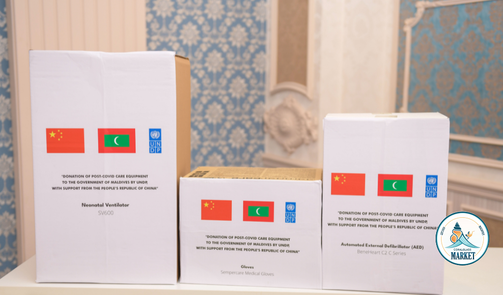 UNDP Handover Post-Covid Care Equipment to the Maldives with Support ...